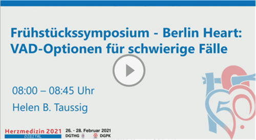 DGTHG 2021: Berlin Heart Symposium